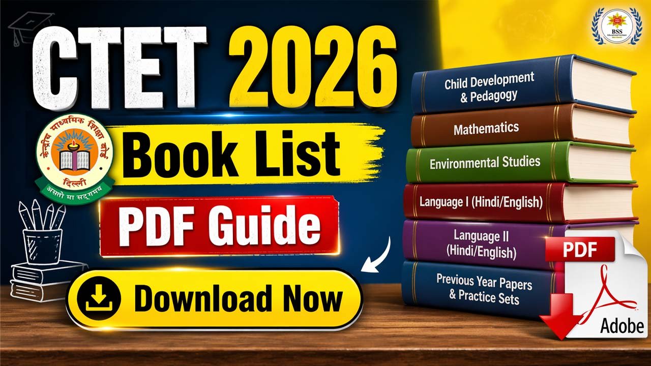 CTET Book List 2026: Best Books For Paper 1 & Paper 2